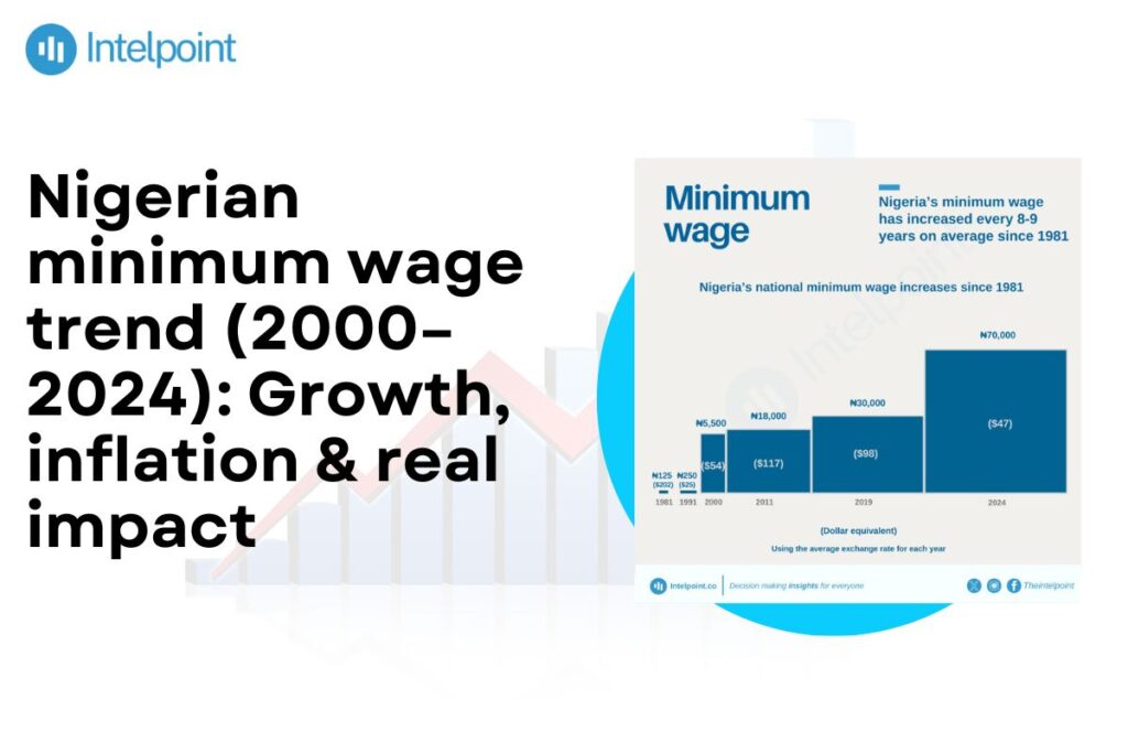 Nigerian minimum wage trend (2000–2024): Growth, inflation & real impact - Intelpoint